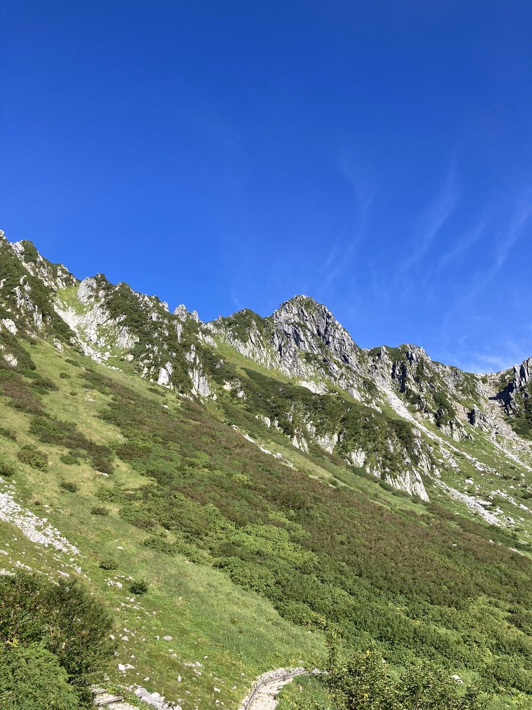 宝剣岳・中岳・木曽駒ヶ岳（西駒ヶ岳）・伊那前岳 / ikukoさんの木曽駒ヶ岳・空木岳・越百山の活動データ | YAMAP / ヤマップ