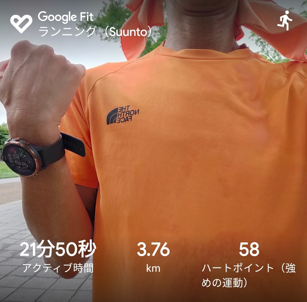 今日も…楽しくRunning😎👍🏃... / YAMATAKE⚓さんのモーメント | YAMAP / ヤマップ