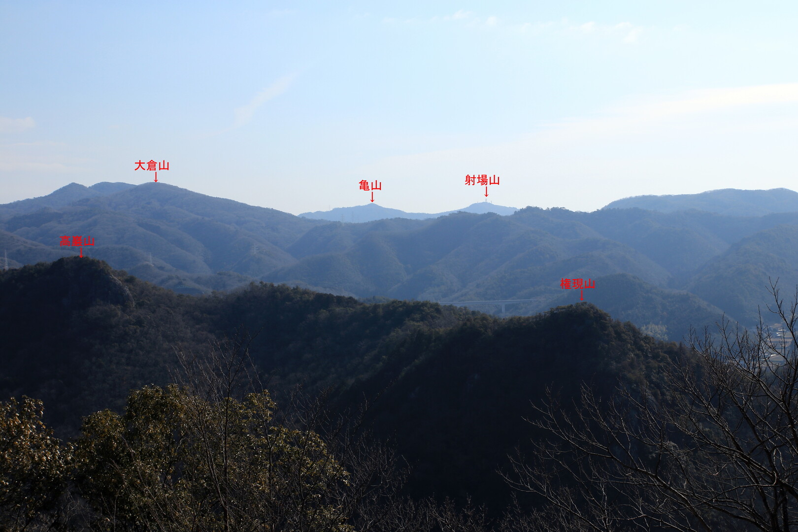 感状山～三濃山のドローン空撮 http... / kamesanpoさんのモーメント | YAMAP / ヤマップ