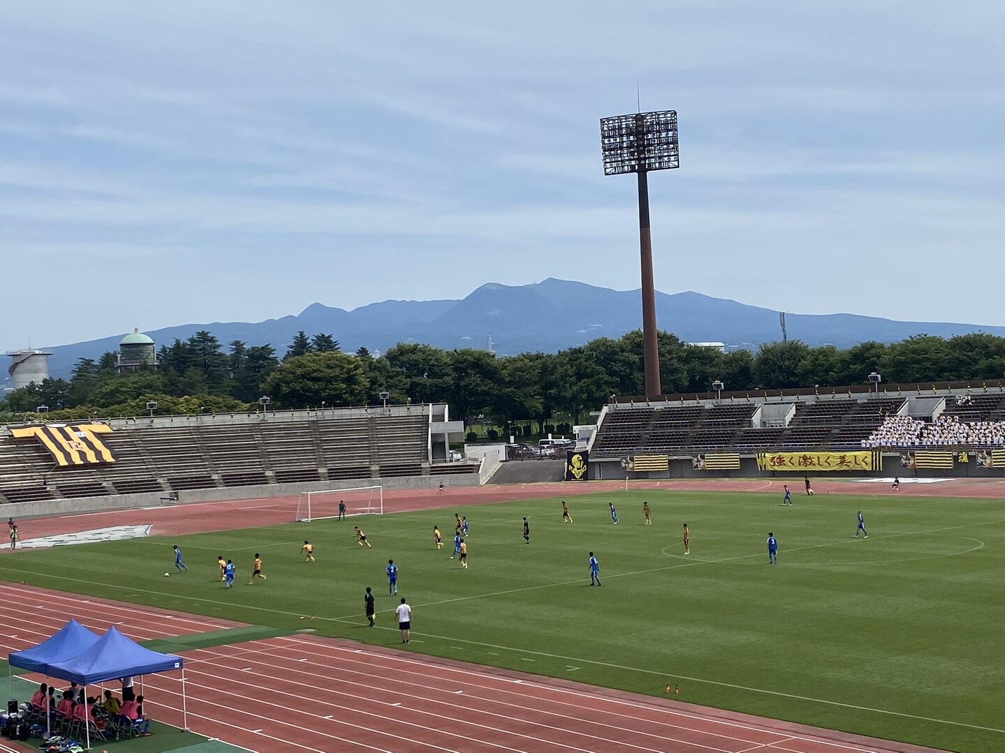 高校サッカー総体群馬予選決勝／赤城山をの... / ぱち公さんのモーメント | YAMAP / ヤマップ