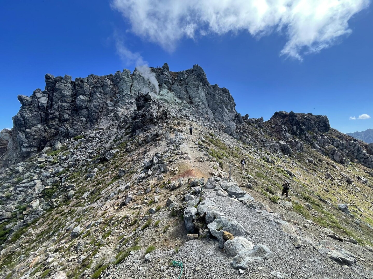 山登り旅1日目は焼岳。迫力ある景色に圧巻。 / Shinさんの乗鞍岳の活動データ | YAMAP / ヤマップ