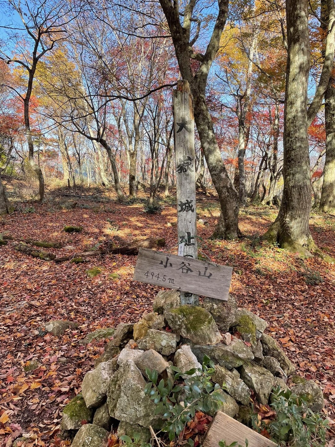 小谷山 小谷城跡 / マッチ86さんの小谷山・虎御前山の活動データ | YAMAP / ヤマップ