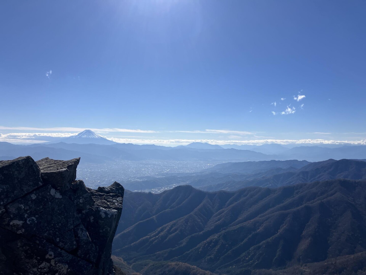 快晴の乾徳山！ / motoh698さんの乾徳山・黒金山の活動データ | YAMAP / ヤマップ