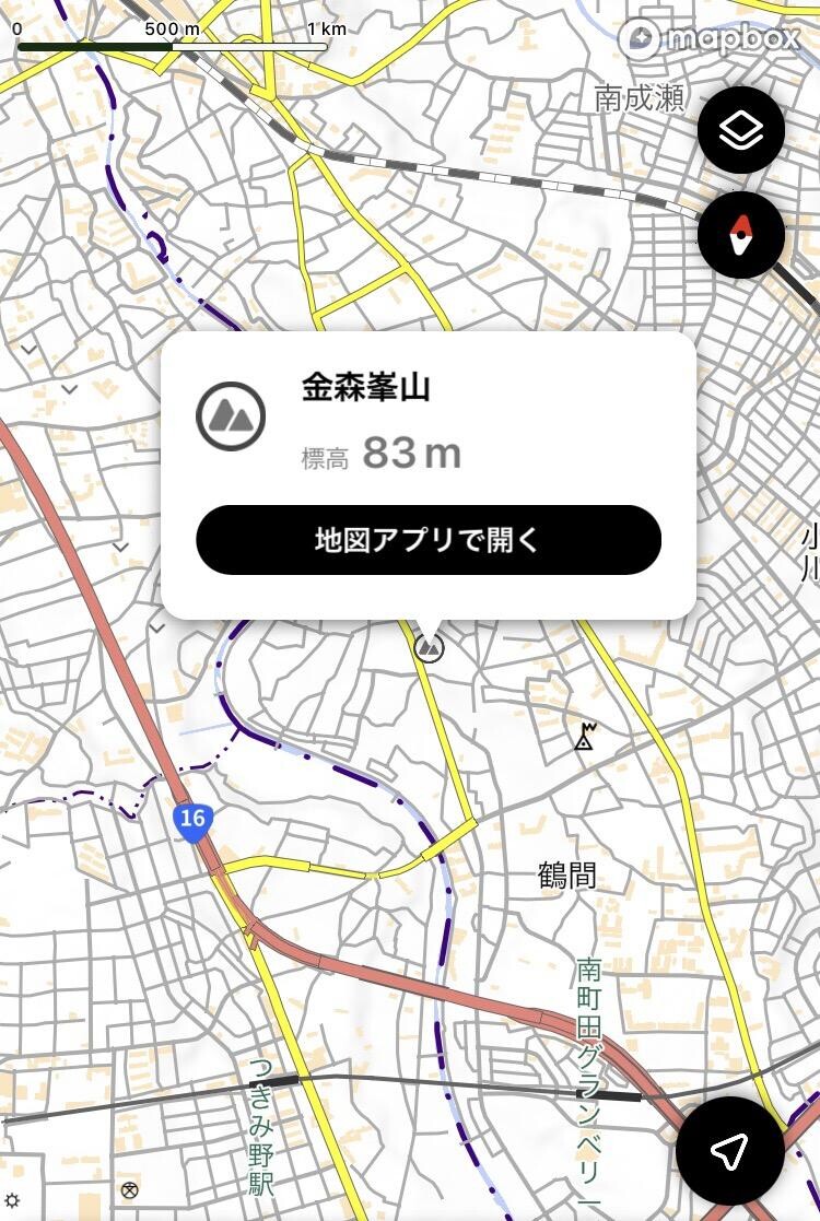 2024/12/14に申請した町田市の「... / kiyoさんのモーメント | YAMAP / ヤマップ