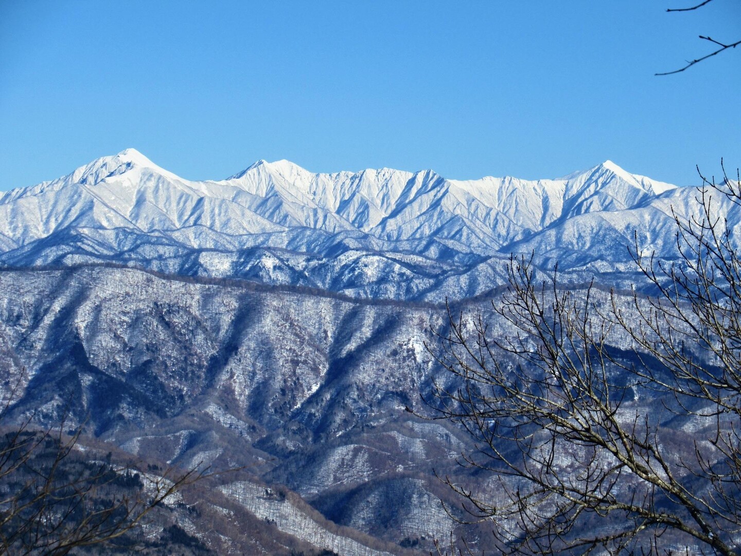 蒼き凍て空の先へ🪐ワンウェイ横山三山 / MINTさんの横山中岳の活動データ | YAMAP / ヤマップ