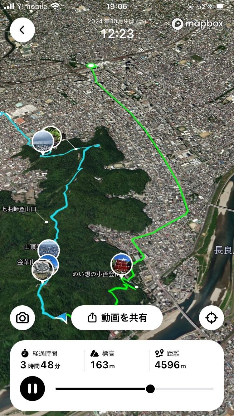 瑞龍寺山,金華山の縦走 その後のお楽しみ / yabuさんの金華山・洞山・舟伏山の活動データ | YAMAP / ヤマップ