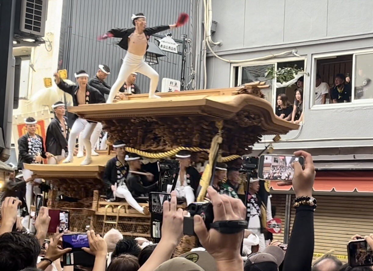和泉トレイル④🏮岸和田だんじり祭🏮 / Lucky Jr.さんの岸和田市の活動データ | YAMAP / ヤマップ