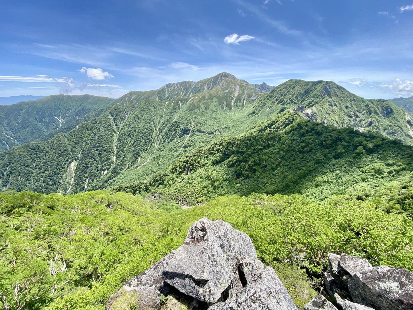 麦草岳 / +ugさんの木曽駒ヶ岳・空木岳・越百山の活動データ | YAMAP / ヤマップ