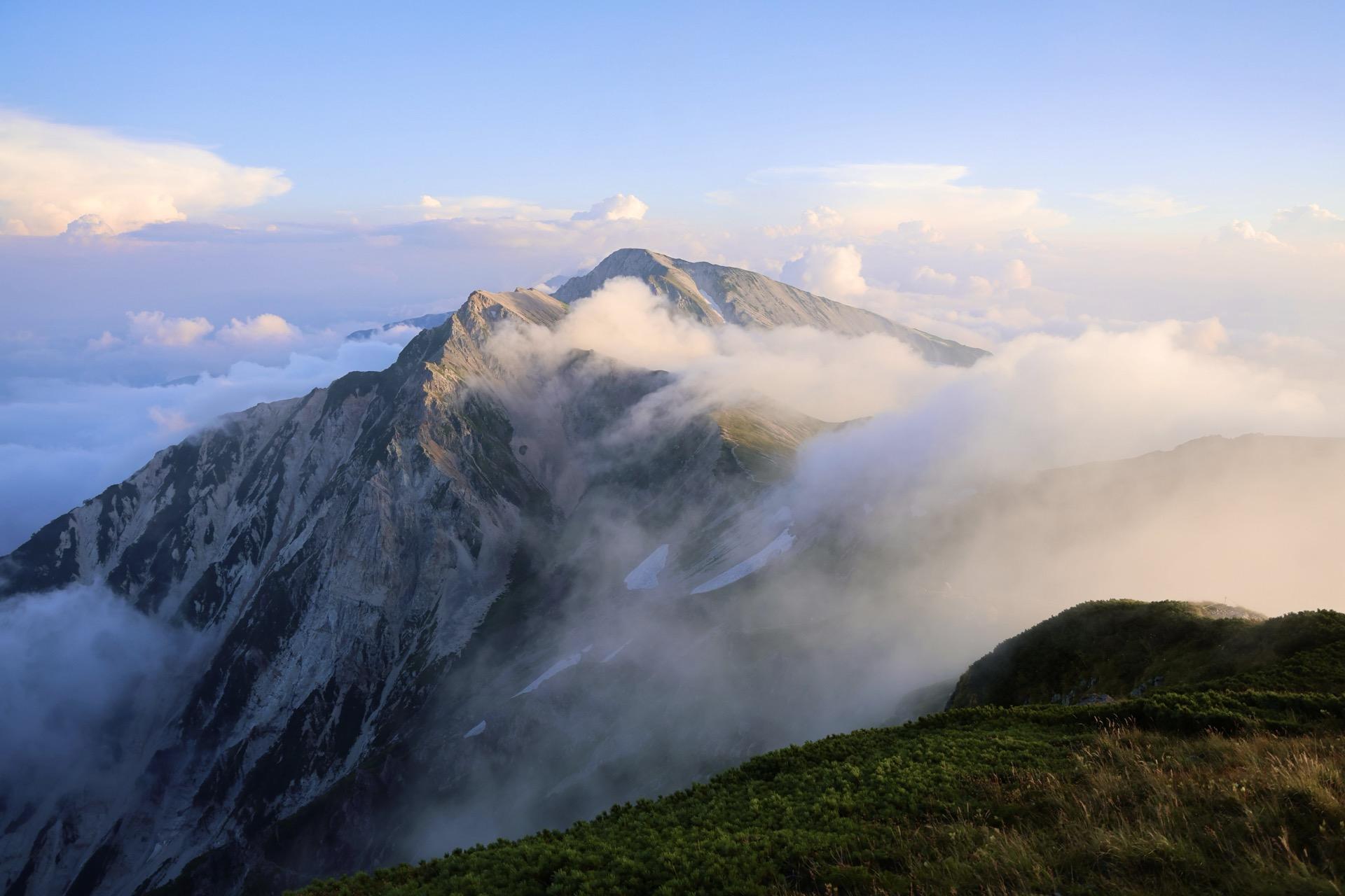 乗鞍岳(白馬連峰)・船越の頭・小蓮華山（大日岳）・白馬岳 / Neko darake さんの白馬岳・小蓮華山の活動データ | YAMAP / ヤマップ