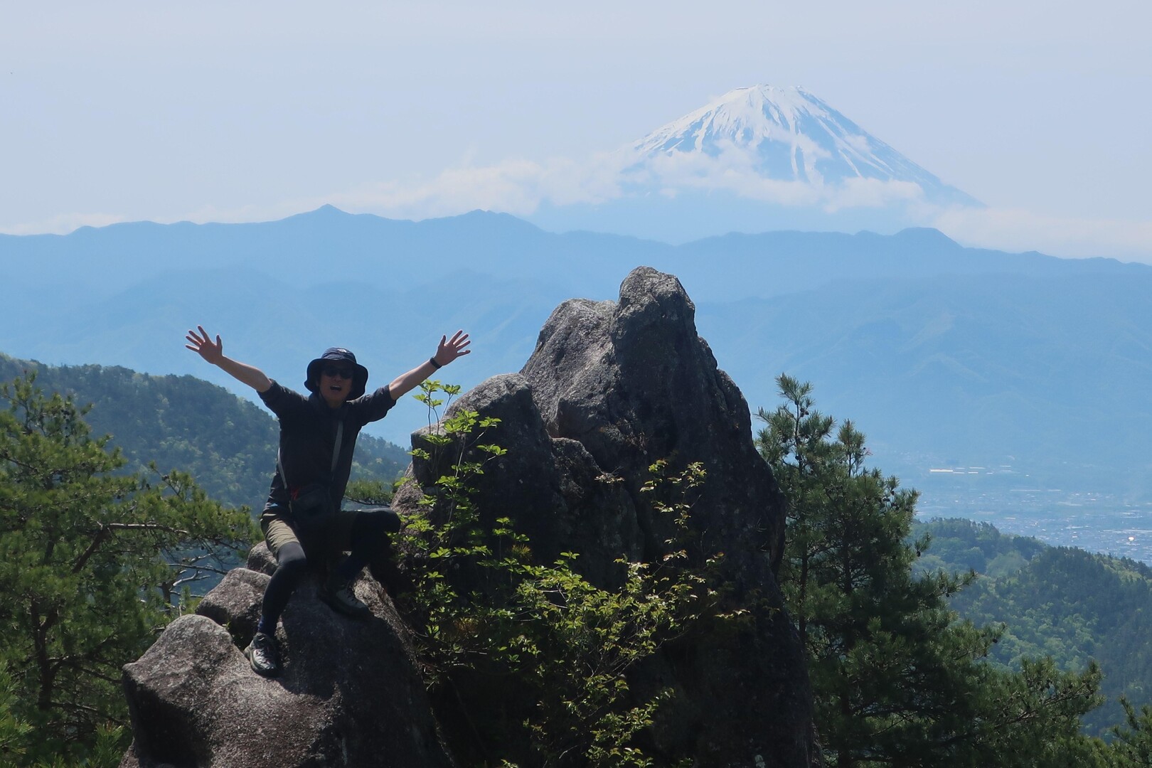 弥三郎岳（春）昇仙峡口P～白砂山～羅漢寺山～昇仙峡周回 / ukonさんの弥三郎岳（羅漢寺山）の活動日記 | YAMAP / ヤマップ