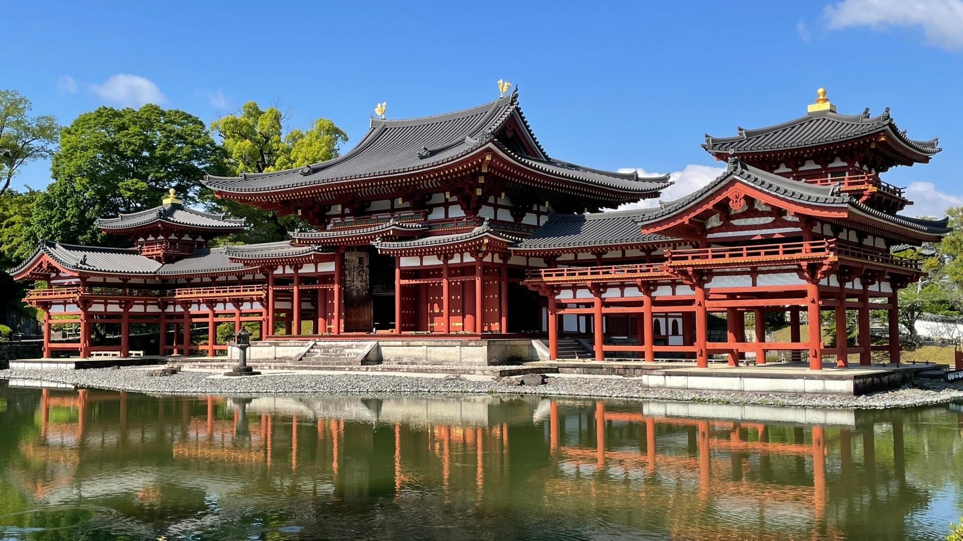 今朝の京都、宇治の平等院鳳凰堂 ️💕青... / hakuzanさんのモーメント | YAMAP / ヤマップ