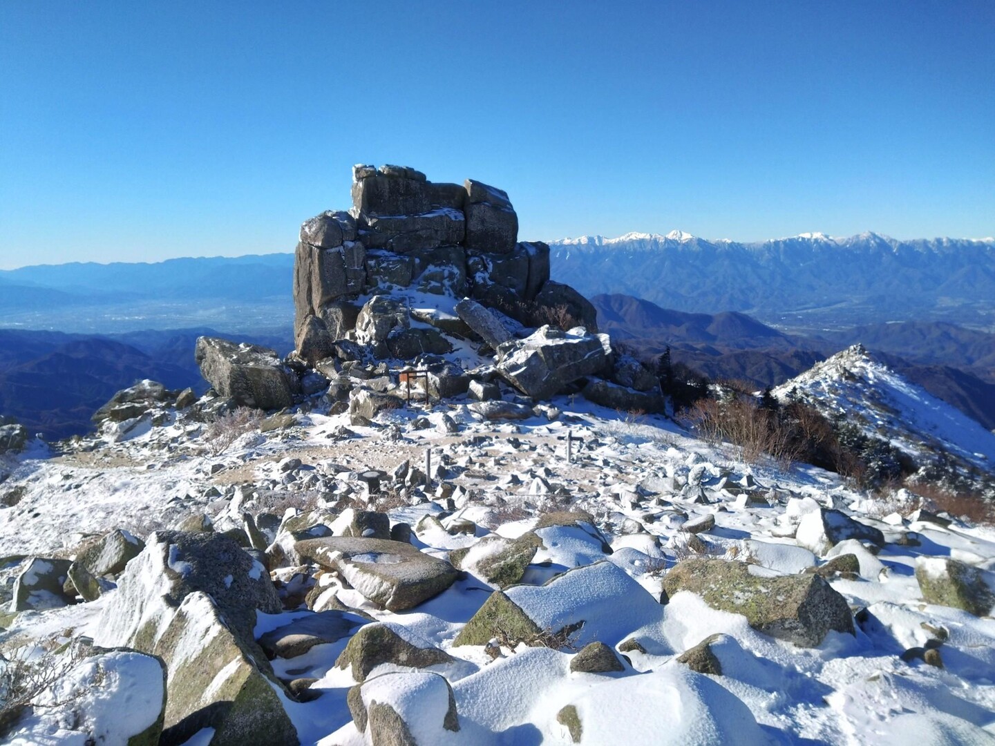 【金峰山】甲斐の頭 / keiさんの瑞牆山・金峰山の活動データ | YAMAP / ヤマップ