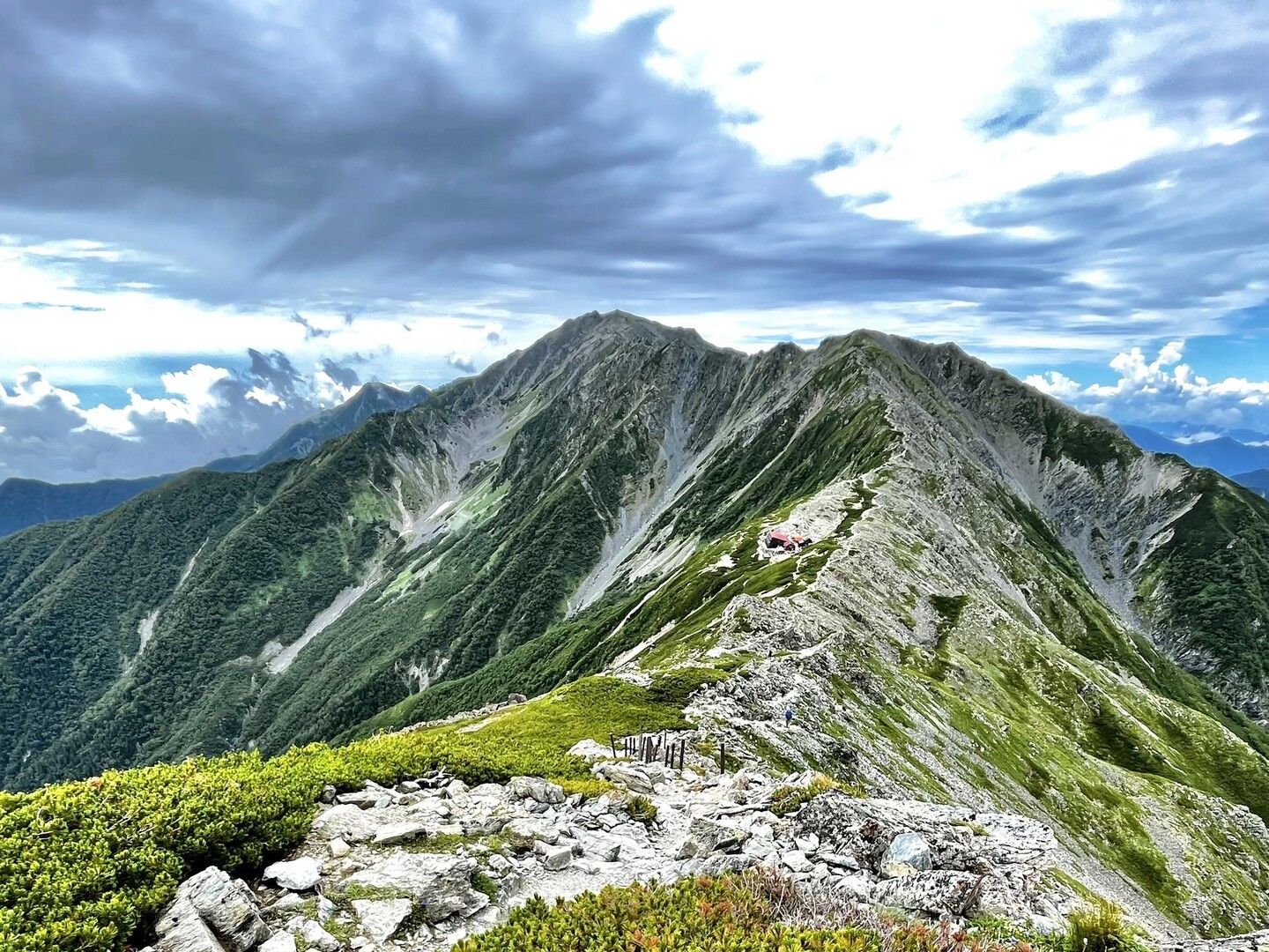南ア 白根三山縦走 / u.mountさんの北岳・間ノ岳・農鳥岳の活動データ | YAMAP / ヤマップ