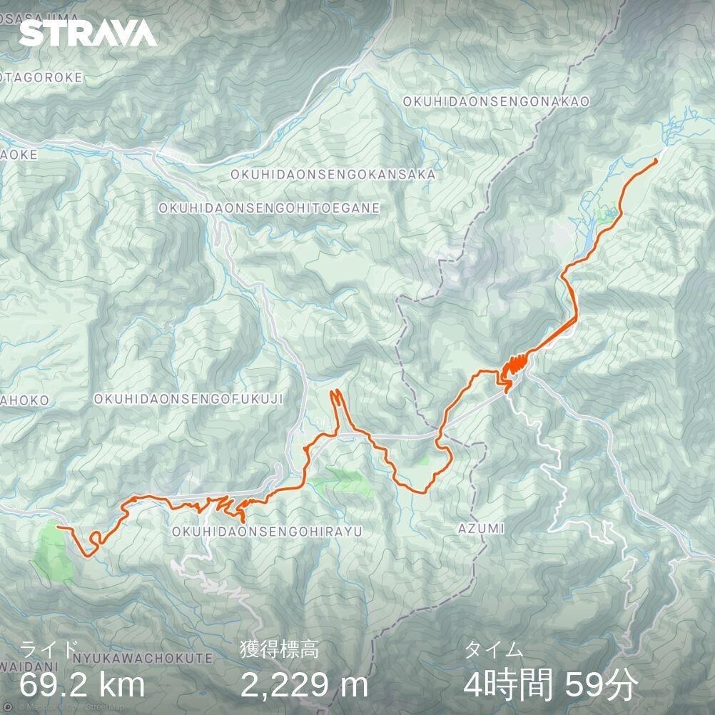 ほうのき〜平湯峠〜安房峠〜上高地🚵 冬... / yamakazuさんのモーメント | YAMAP / ヤマップ