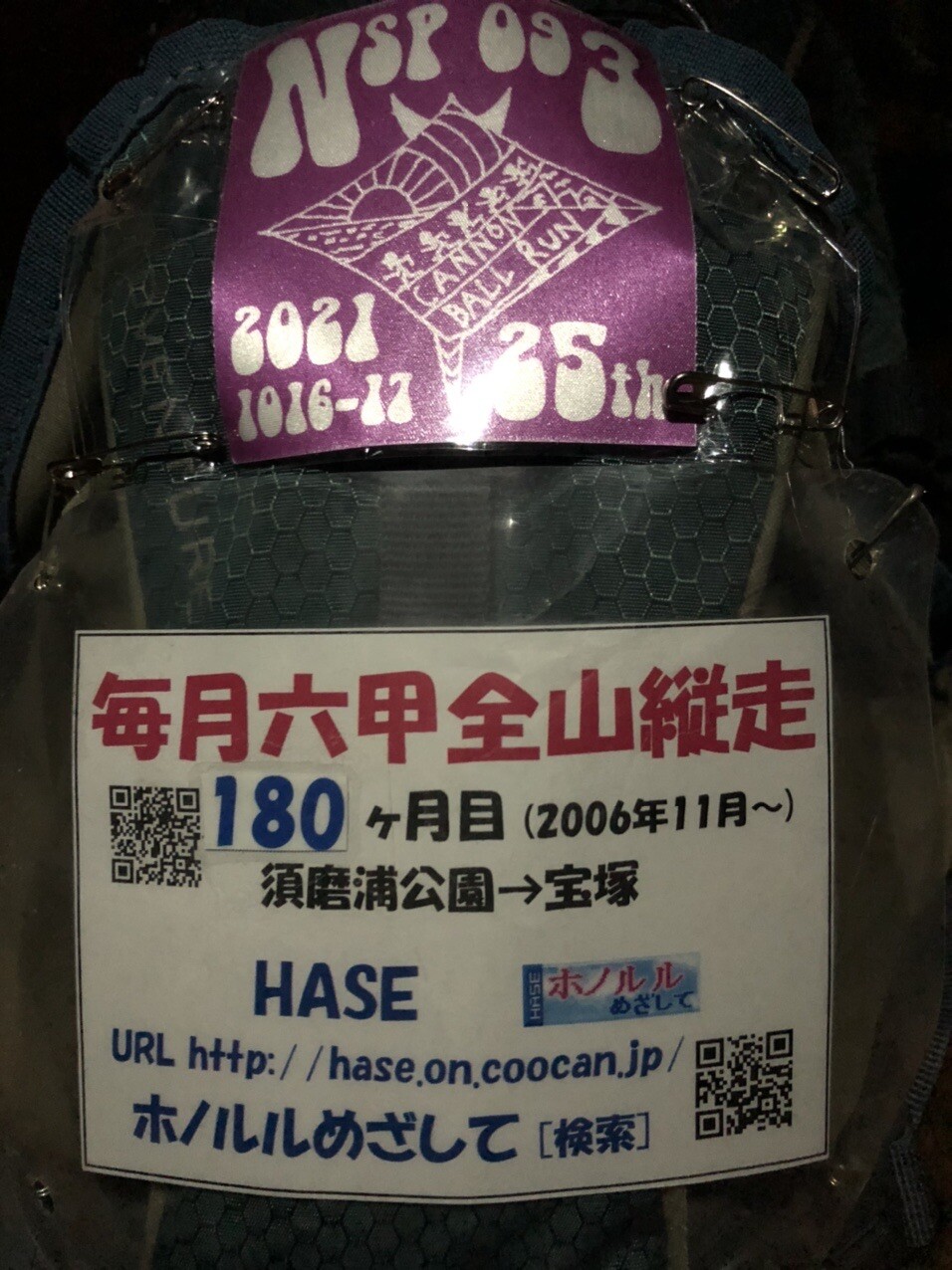六甲縦走キャノンボール 毎月六甲全山縦走180ヶ月目 / HASEさんの六甲山・長峰山・摩耶山の活動データ | YAMAP / ヤマップ