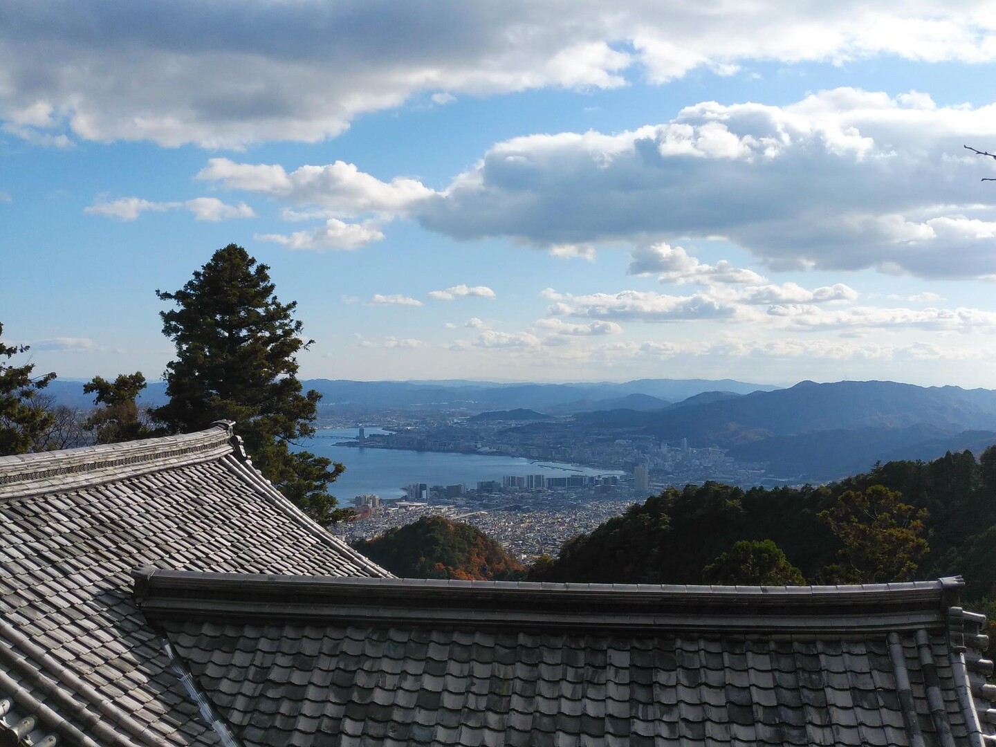 坂本ケーブル延暦寺駅からの景色😊今日は... / しんぷるさんのモーメント | YAMAP / ヤマップ