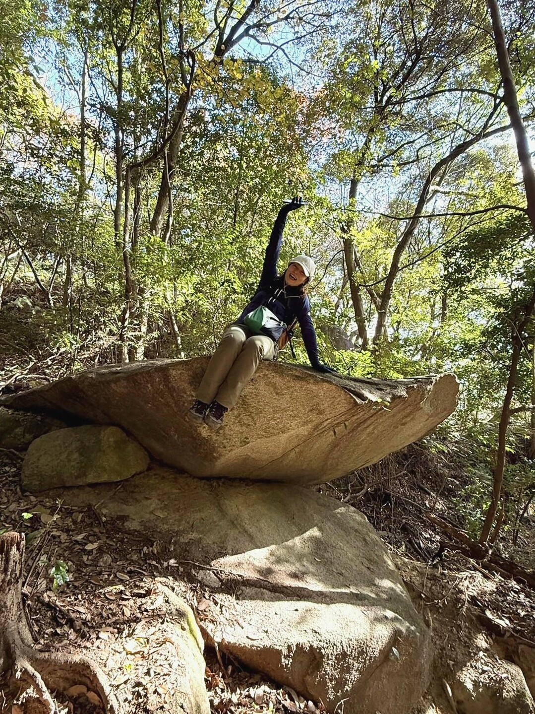 土器山に合格祈願🈴 / miho.sさんの土器山（八天山）・腰巻山の活動データ | YAMAP / ヤマップ