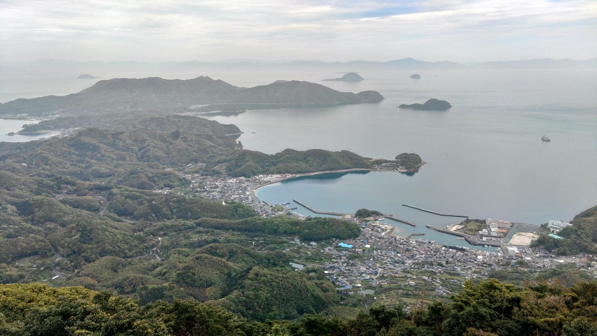 瀬戸内アルプス(源明山・嘉納山・嵩山)・しあわせ祈岩 / tkwさんの嘉納山・頂海山・周防大島の活動データ | YAMAP / ヤマップ