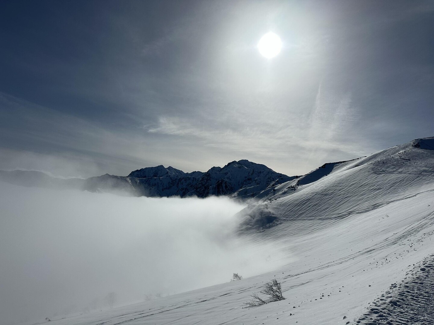 唐松岳（撤退）※前日撮影分投稿 / Highwindさんの鹿島槍ヶ岳・五竜岳（五龍岳）・唐松岳の活動データ | YAMAP / ヤマップ