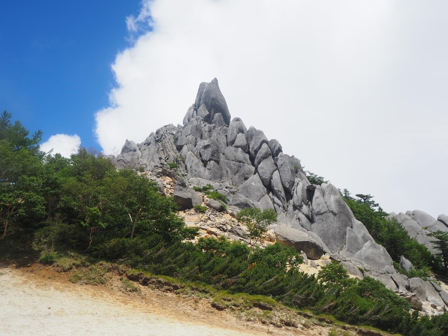 地蔵岳（鳳凰山）・赤抜沢ノ頭・観音岳（鳳凰山）・薬師岳（鳳凰山） / G.Loveさんの鳳凰山・地蔵岳・観音岳・薬師岳の活動データ | YAMAP / ヤマップ