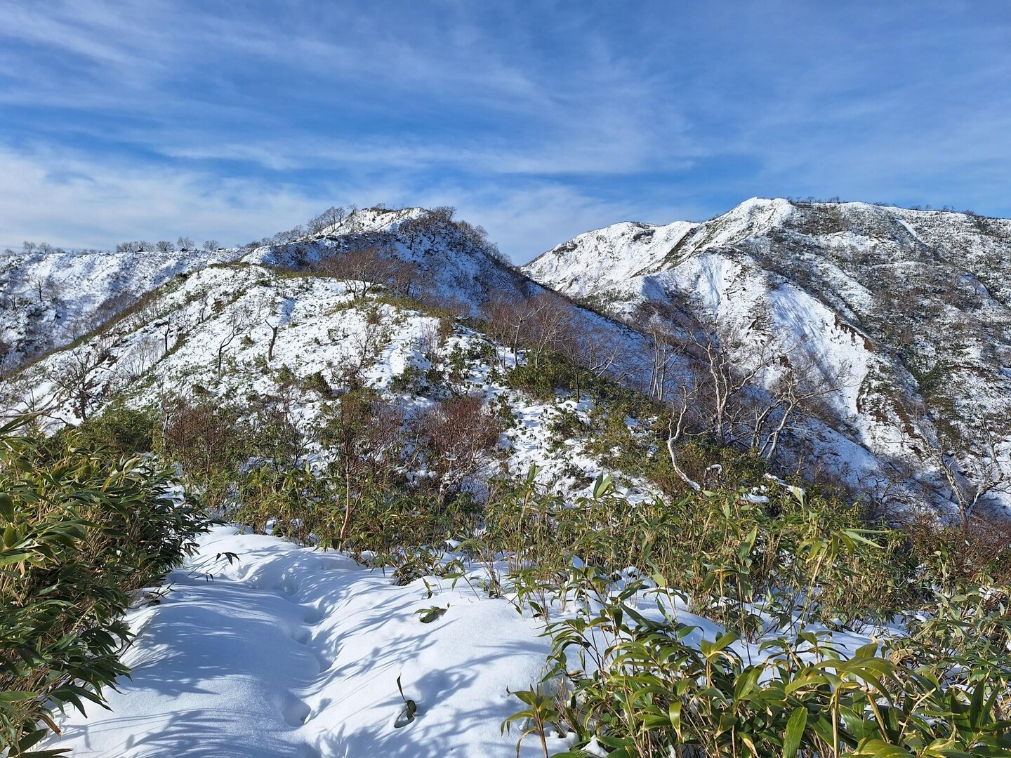 浦臼山,樺戸山～雪の稜線。 / いのwayさんの神居尻山・ピンネシリの活動データ | YAMAP / ヤマップ
