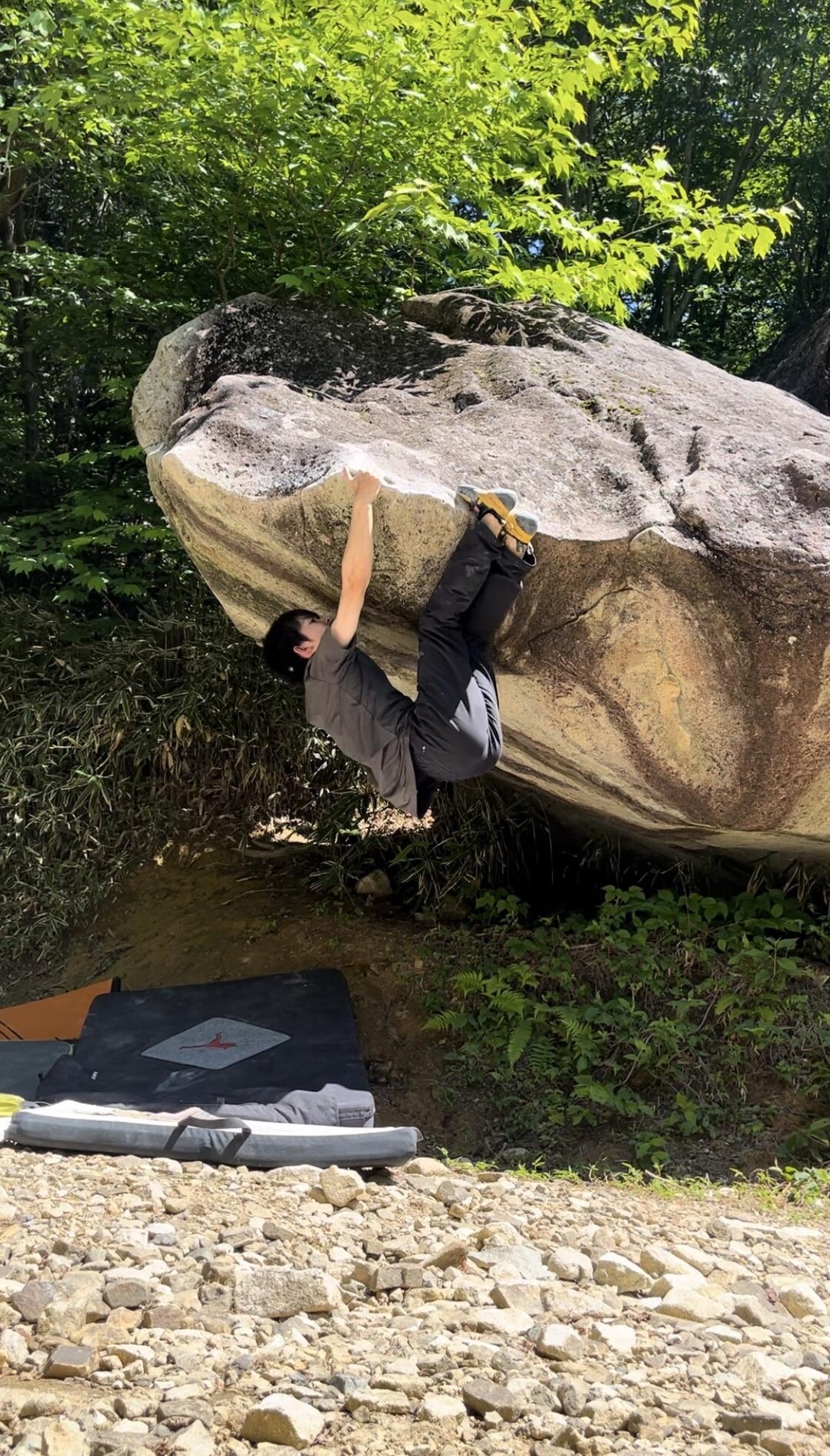 フクベボルダー 初めて外岩ボルダー行っ... / Kodaiさんのモーメント | YAMAP / ヤマップ