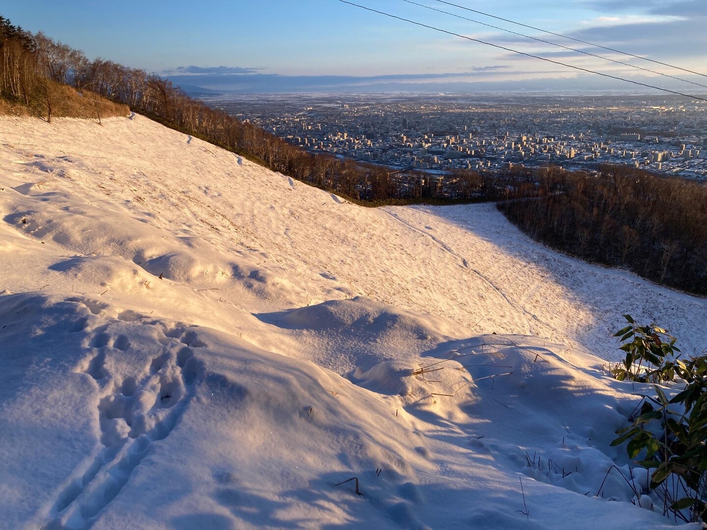朝活藻岩山。。前髪、パッツンしたい ️‼️ / 2525bbさんの藻岩山の活動データ | YAMAP / ヤマップ