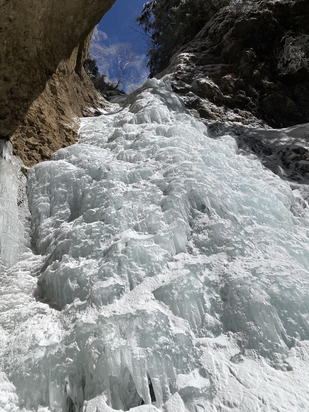 『醤油樽の滝』fun fun ice! / outlawさんの八ヶ岳（赤岳・硫黄岳・天狗岳）の活動データ | YAMAP / ヤマップ