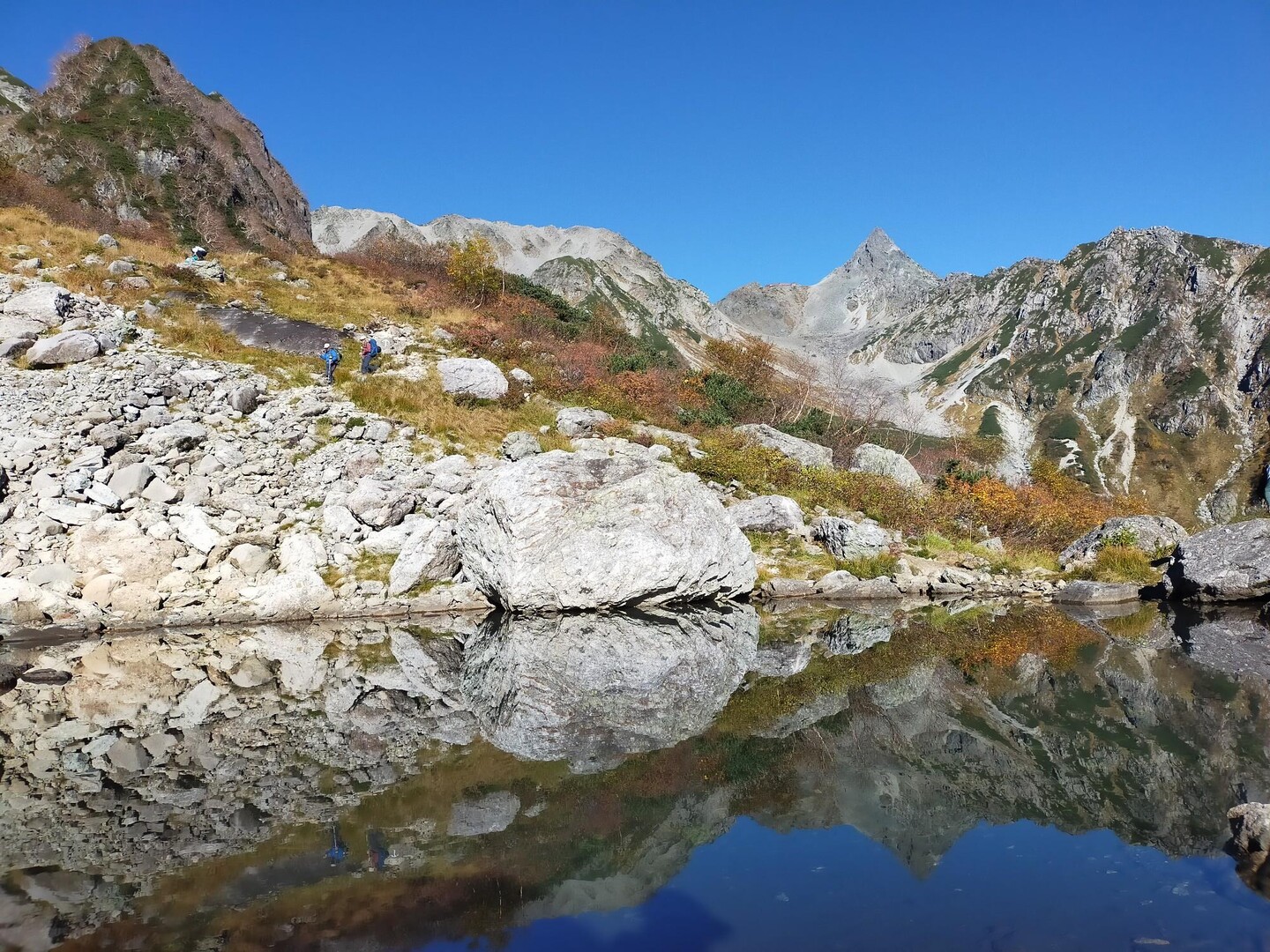 中岳・大喰岳・槍ヶ岳2024-10-13 / Berryさんの槍ヶ岳・穂高岳・上高地の活動データ | YAMAP / ヤマップ