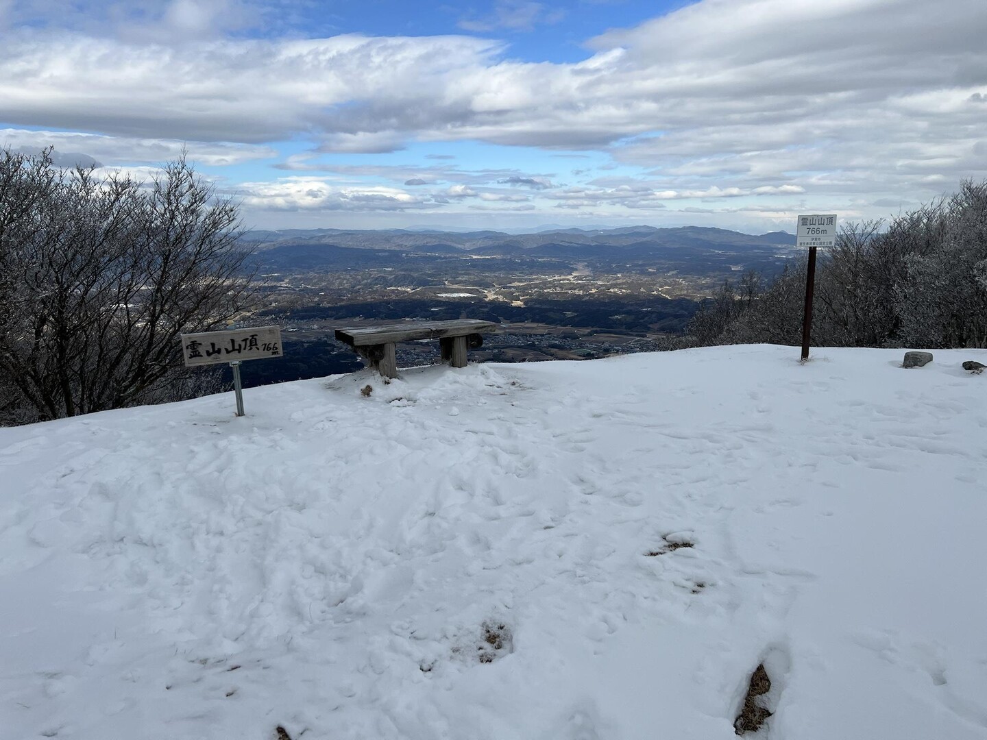 霊山南峰・霊山でスノーハイク / tategami21さんの霊山・西教山の活動日記 | YAMAP / ヤマップ