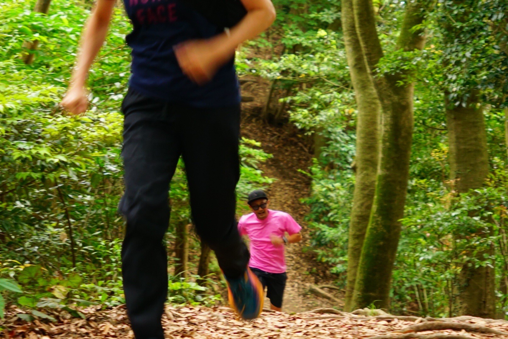 はじめて山を走る💨天拝山・奥天拝 #150 / 天拝山・基山の写真15枚目 / 猛ダッシュ(￣O￣;) | YAMAP / ヤマップ