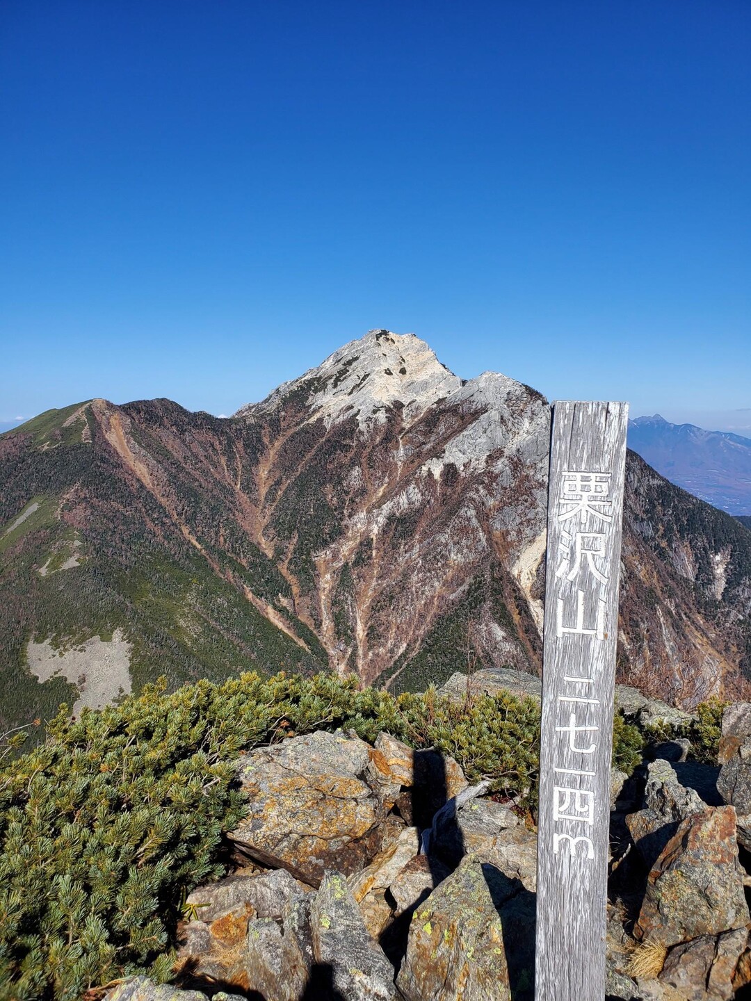 栗沢山 / nabe(^o^)vさんの甲斐駒ヶ岳・日向山の活動データ | YAMAP / ヤマップ