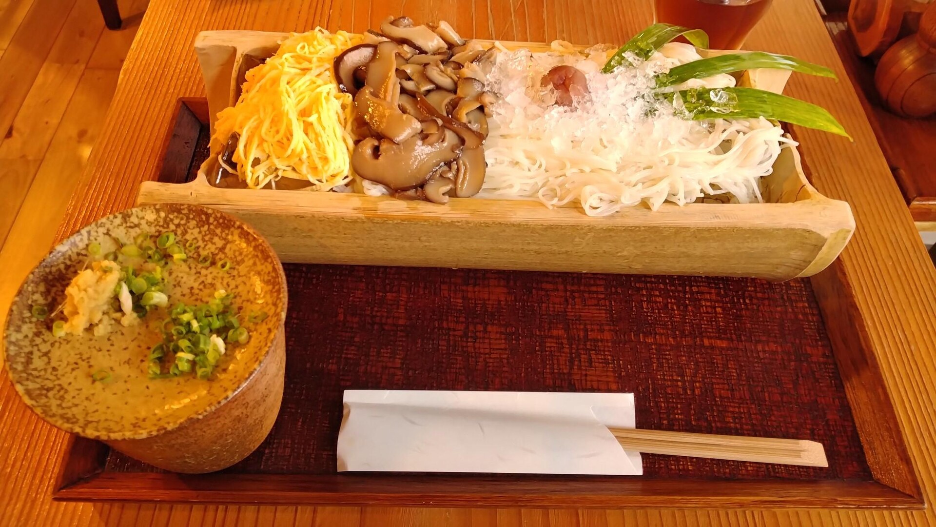 新龍アルプスを歩いた後は『そうめん処 霞... / チンクワンタチンクエさんのモーメント | YAMAP / ヤマップ