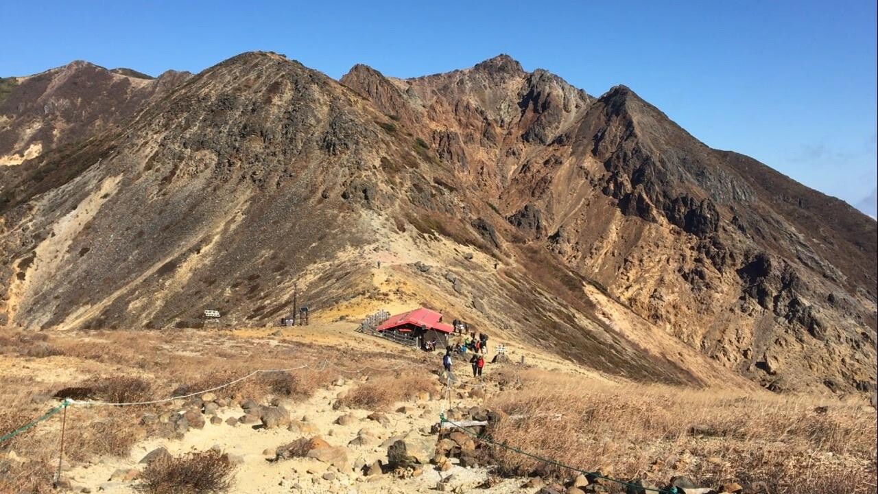茶臼岳(那須岳)・剣が峰・朝日岳・1900m峰 / ゆうさんの茶臼岳（那須岳）・三本槍岳・赤面山の活動データ | YAMAP / ヤマップ