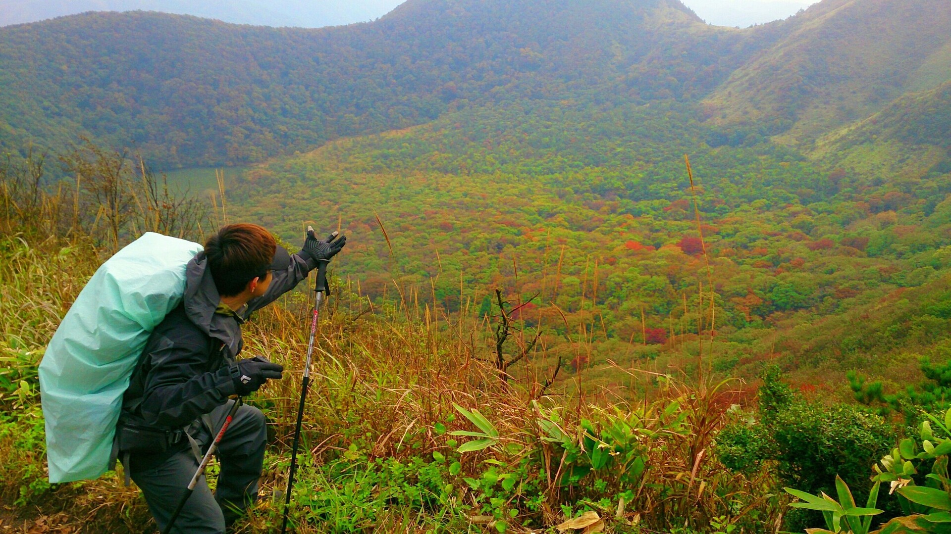 職場の仲間で雨降る秋の三瓶山へ / hideさんの三瓶山・大平山の活動日記 | YAMAP / ヤマップ