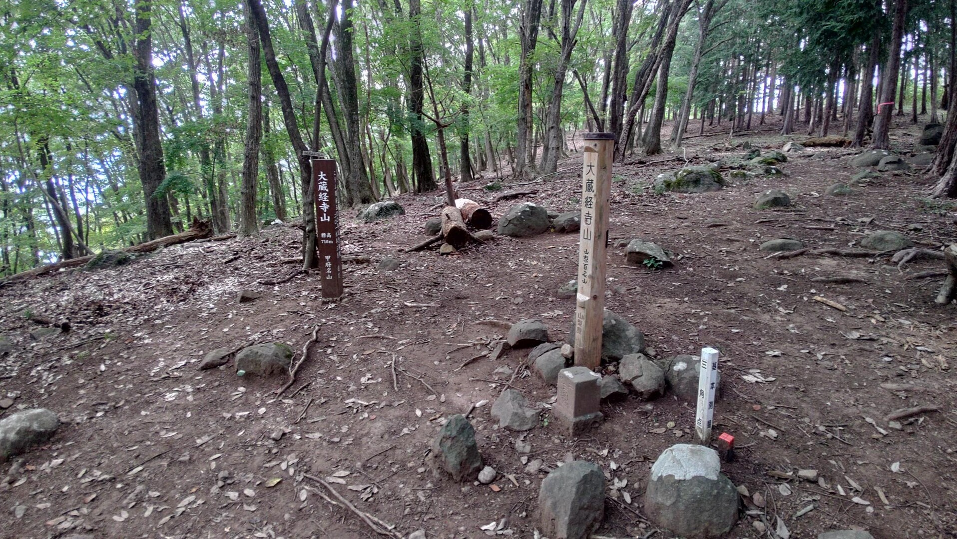 愛宕山・大蔵経寺山（やまなし県央2024『火』&『クリーンハイカー』） / tkwさんの要害山・兜山・大蔵経寺山の活動データ | YAMAP / ヤマップ