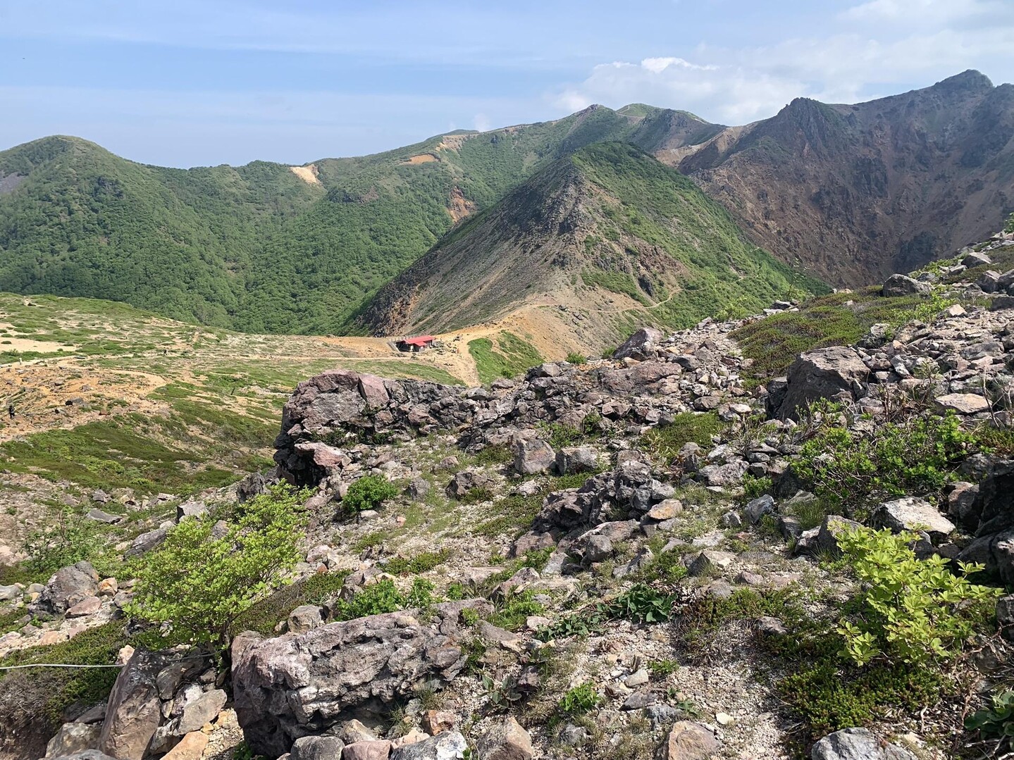茶臼岳(那須岳)・剣が峰・朝日岳・1900m峰 / ペロままさんの茶臼岳（那須岳）・三本槍岳・赤面山の活動データ | YAMAP / ヤマップ