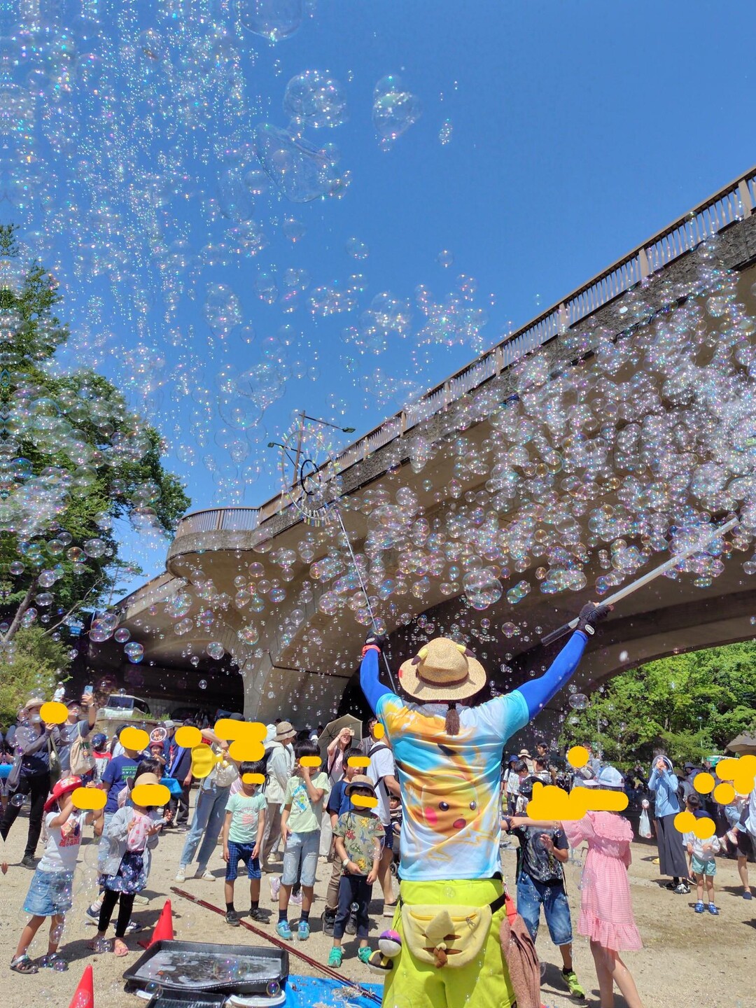 GW終盤は近場の公園で。シャボン玉パーテ... / たいもりさんのモーメント | YAMAP / ヤマップ