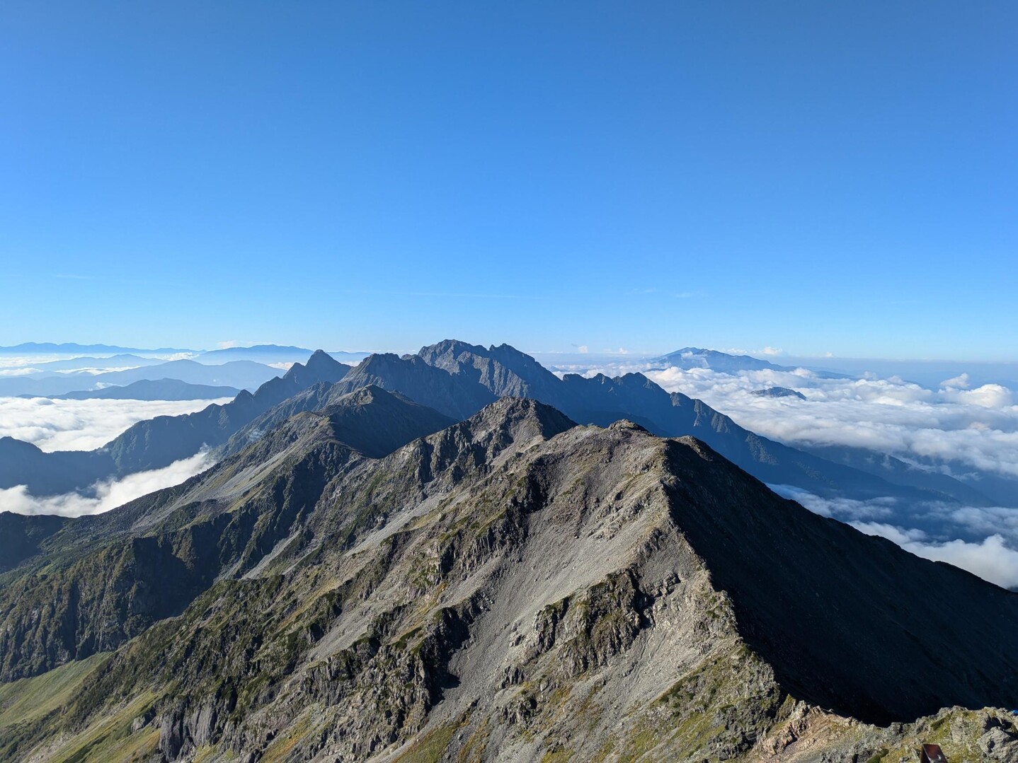 槍穂高連峰縦走 槍ヶ岳/大キレット/北穂高岳/涸沢岳（新穂高から周回） / ao_hachiさんの槍ヶ岳・穂高岳・上高地の活動データ | YAMAP / ヤマップ
