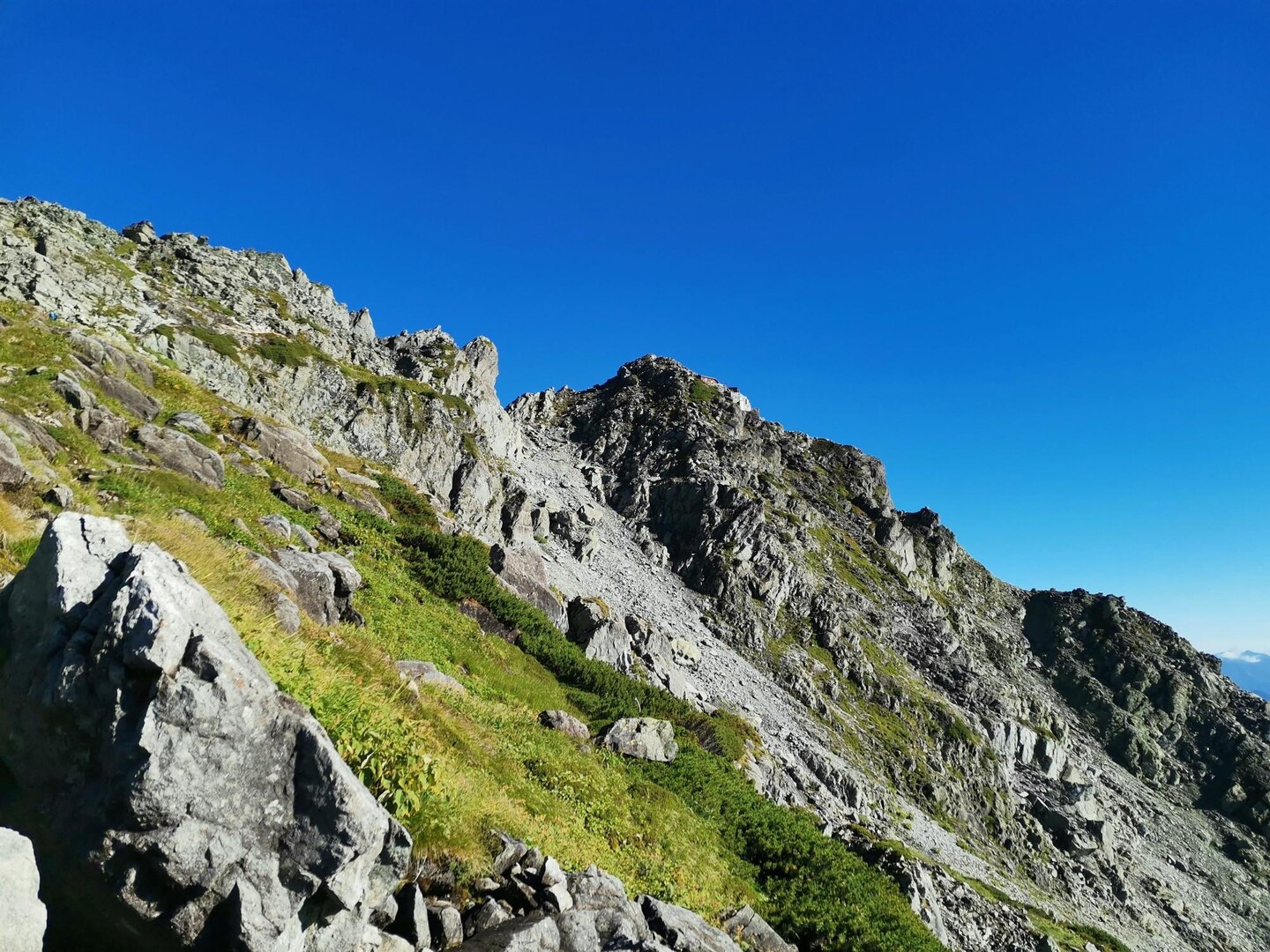 北穂高岳南峰・北穂高岳 / Tetsuさんの槍ヶ岳・穂高岳・上高地の活動データ | YAMAP / ヤマップ