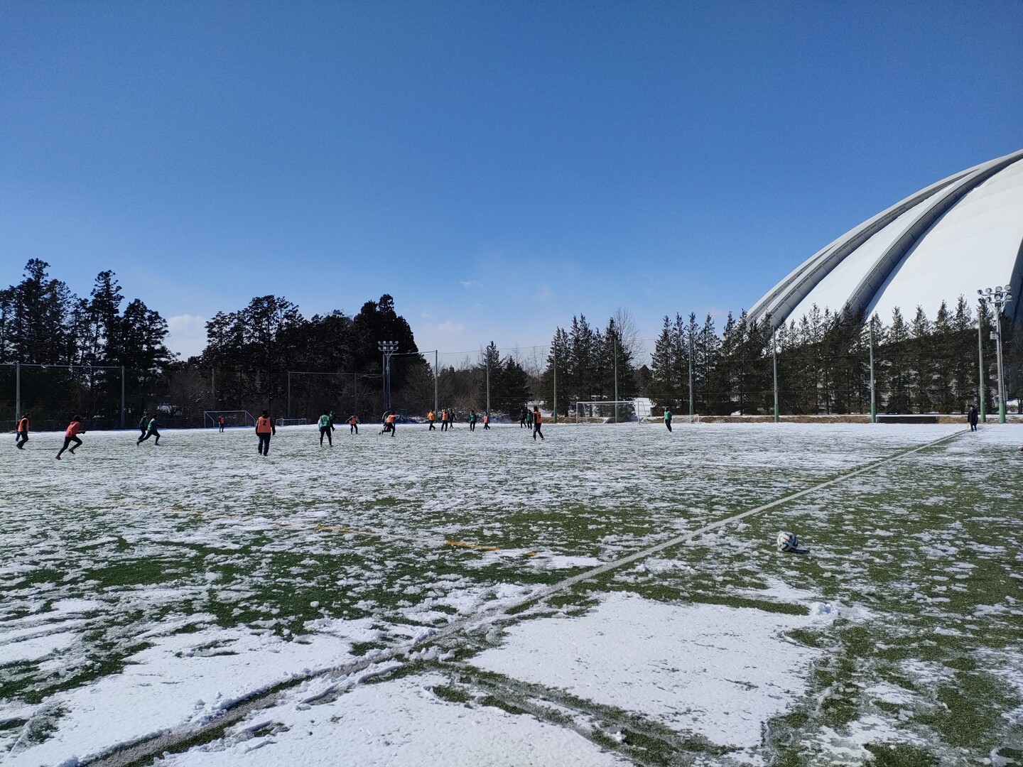 山は雪予報なので、今日はサッカーで体力作... / Itoさんのモーメント | YAMAP / ヤマップ