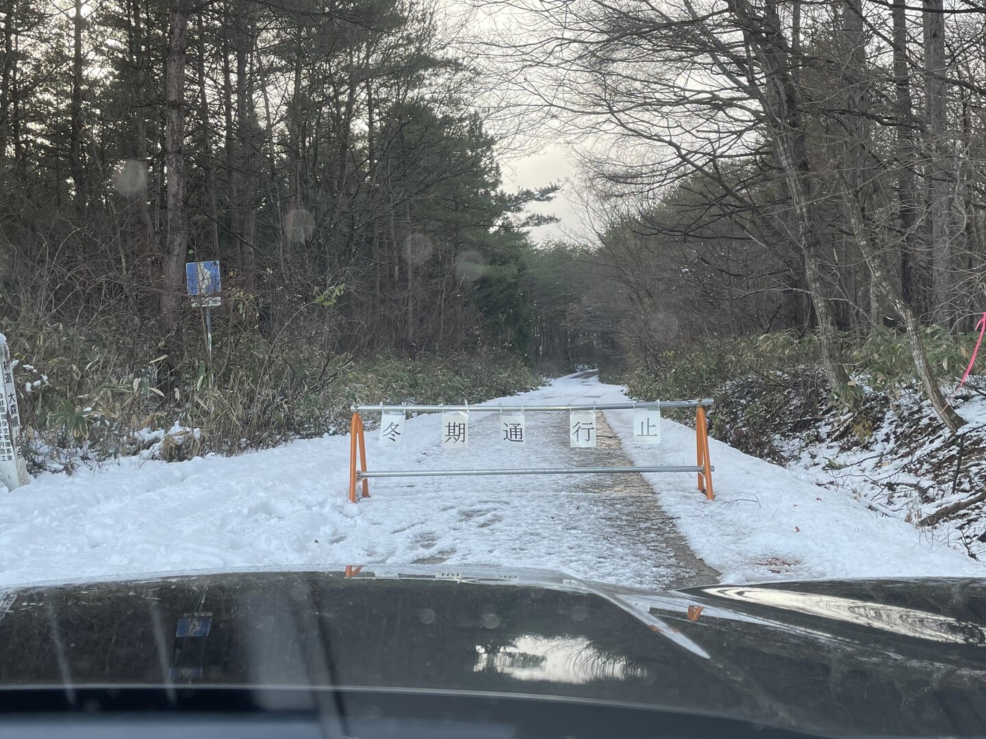 金ヶ崎駒ヶ岳登山口2km手前で冬期通行止... / はるるんさんのモーメント | YAMAP / ヤマップ