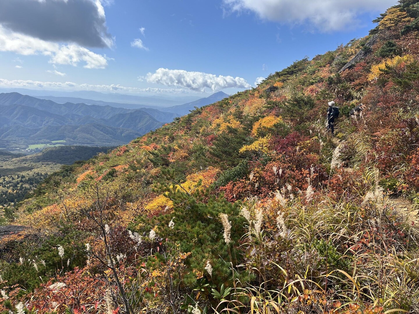 紅葉と爆裂火口の安達太良山へ / takeyanさんの安達太良山・箕輪山・鬼面山の活動データ | YAMAP / ヤマップ