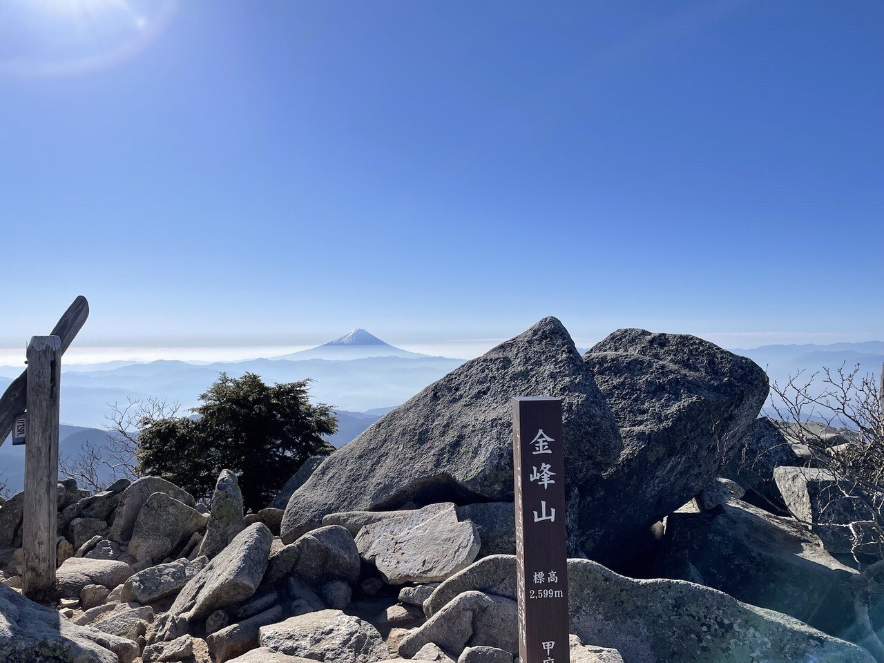 金峰山(甲州御岳山)21-11-20 / ラテLatteさんの瑞牆山・金峰山の活動データ | YAMAP / ヤマップ