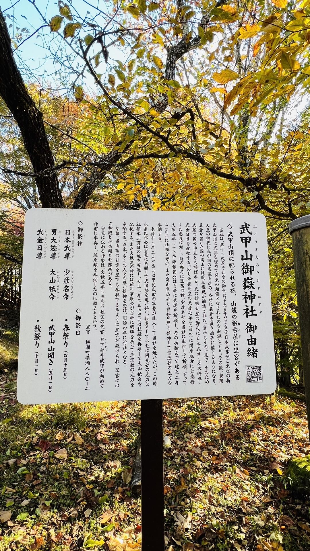 2023.10.29.武甲山🍂 / yuumin222.さんの武甲山・伊豆ヶ岳・小持山の活動データ | YAMAP / ヤマップ