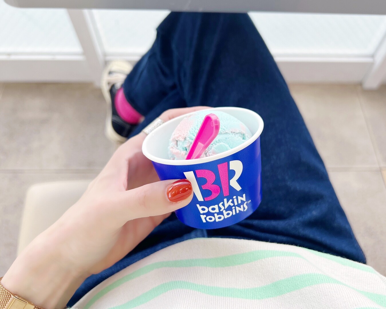 ラーメン食した後、バスキンロビンスへ ... / jujuさんのモーメント | YAMAP / ヤマップ