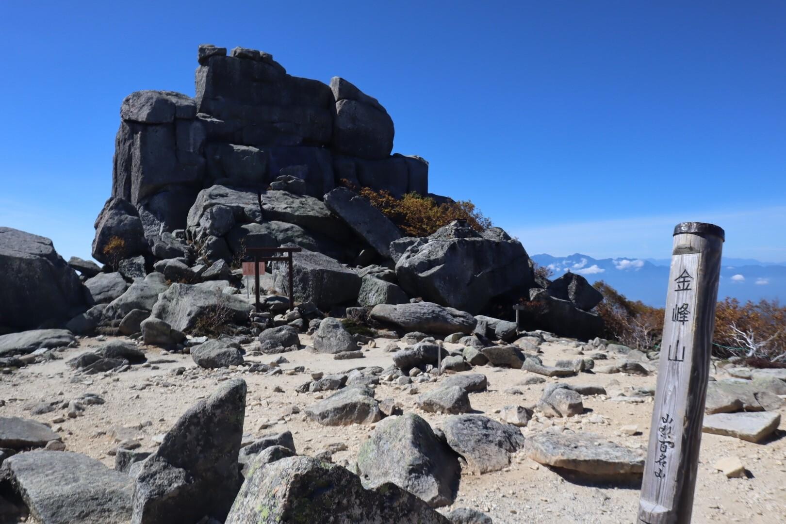 リベンジ金峰山 2024.10.2 / YUMI 🍄さんの瑞牆山・金峰山の活動データ | YAMAP / ヤマップ