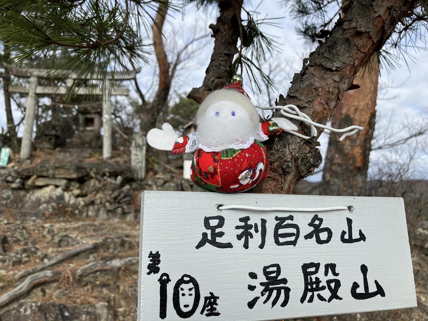 クリスマス🎄ハイク 彦谷湯殿山etc... 2023-12-24 / あっきーさんの両崖山・仙人ヶ岳・石尊山の活動データ | YAMAP / ヤマップ