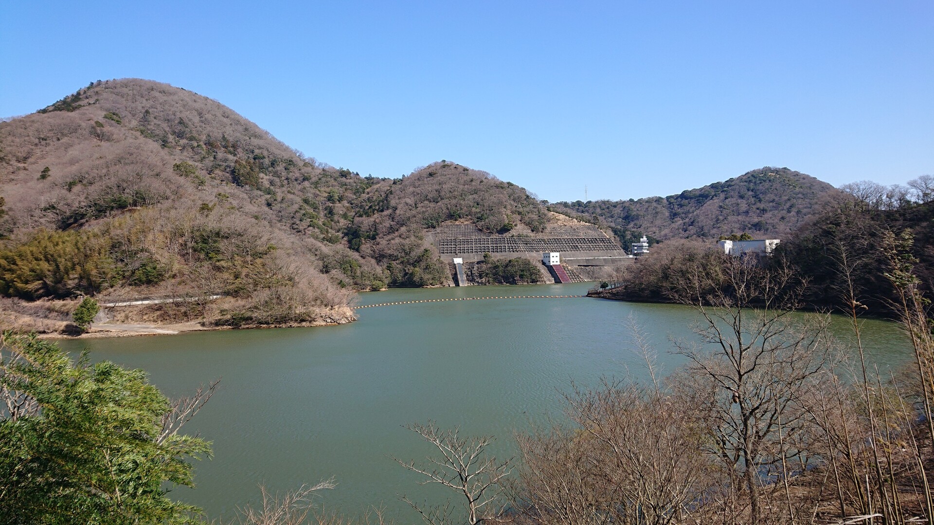 奥野ダムウォーキングと城山ハイク / fuu-rinさんのハイキングの活動データ | YAMAP / ヤマップ