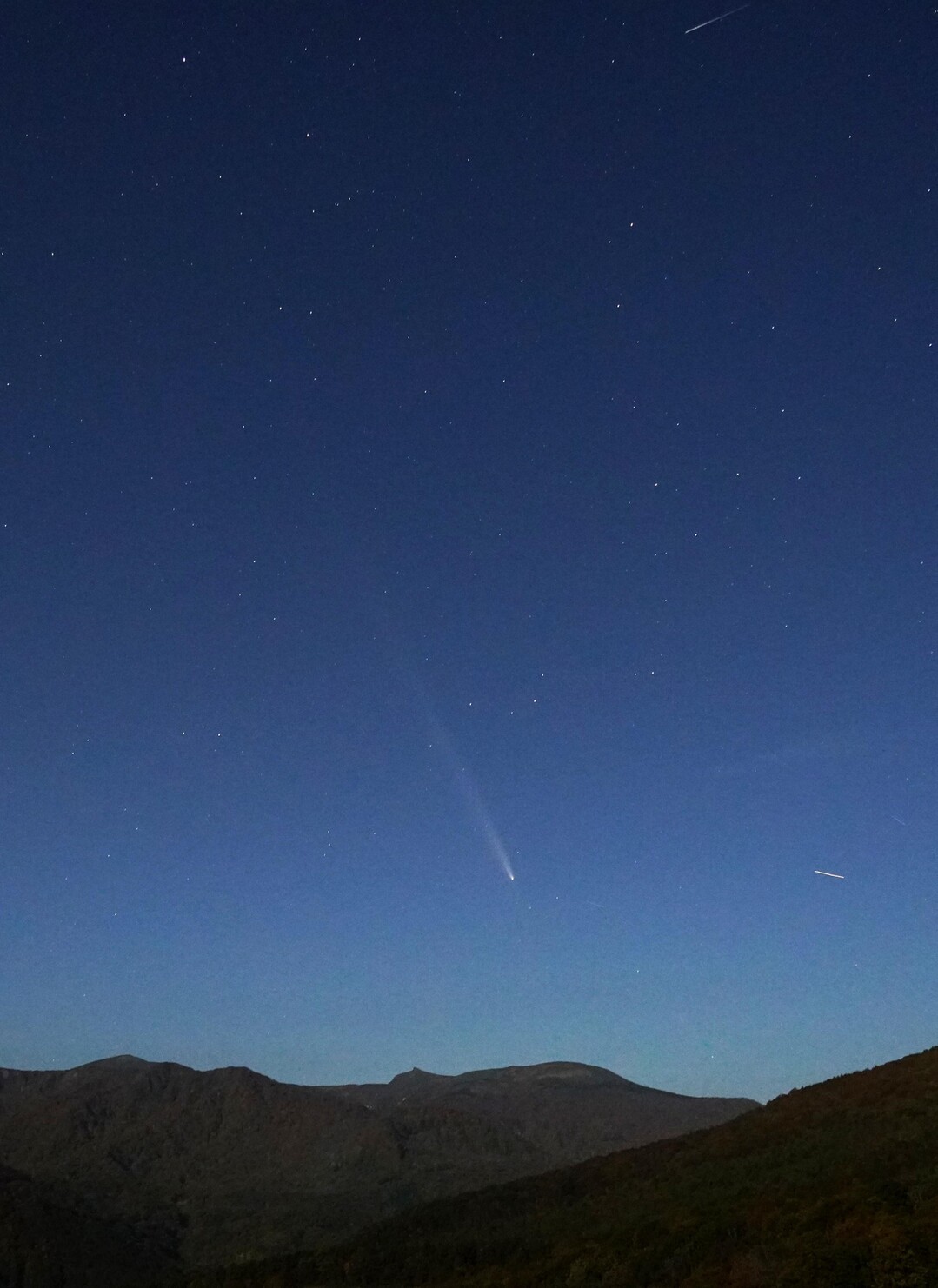 10/16の紫金山・アトラス彗星。 月明... / mirinさんのモーメント | YAMAP / ヤマップ
